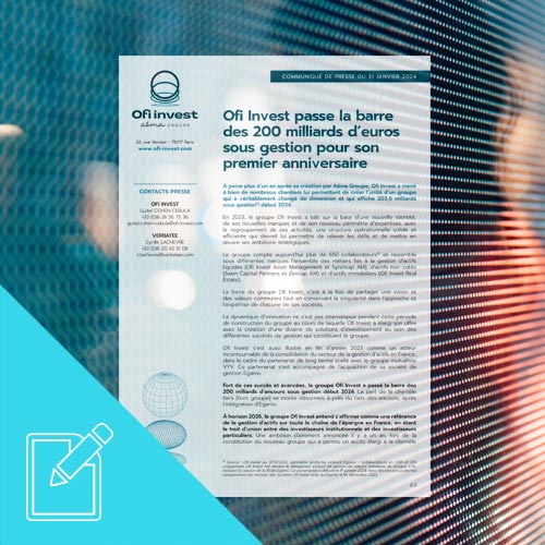 Ofi Invest, une nouvelle dimension pour l’avenir